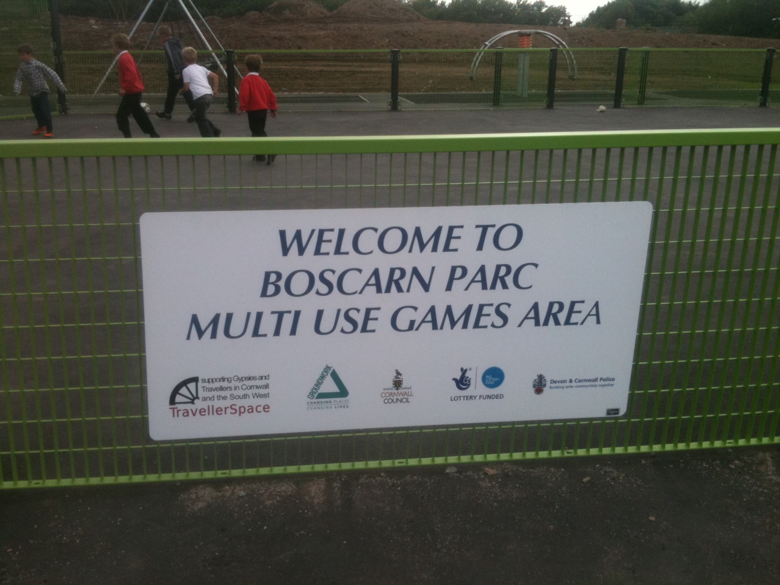 Boscarn Parc Play Area and Multi-Use Sports Pitch