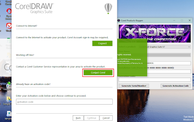 TUTORIAL CARA MENGATASI BLOCK ILLEGAL SOFTWARE COREL DRAW X7 ~ Sharing ...
