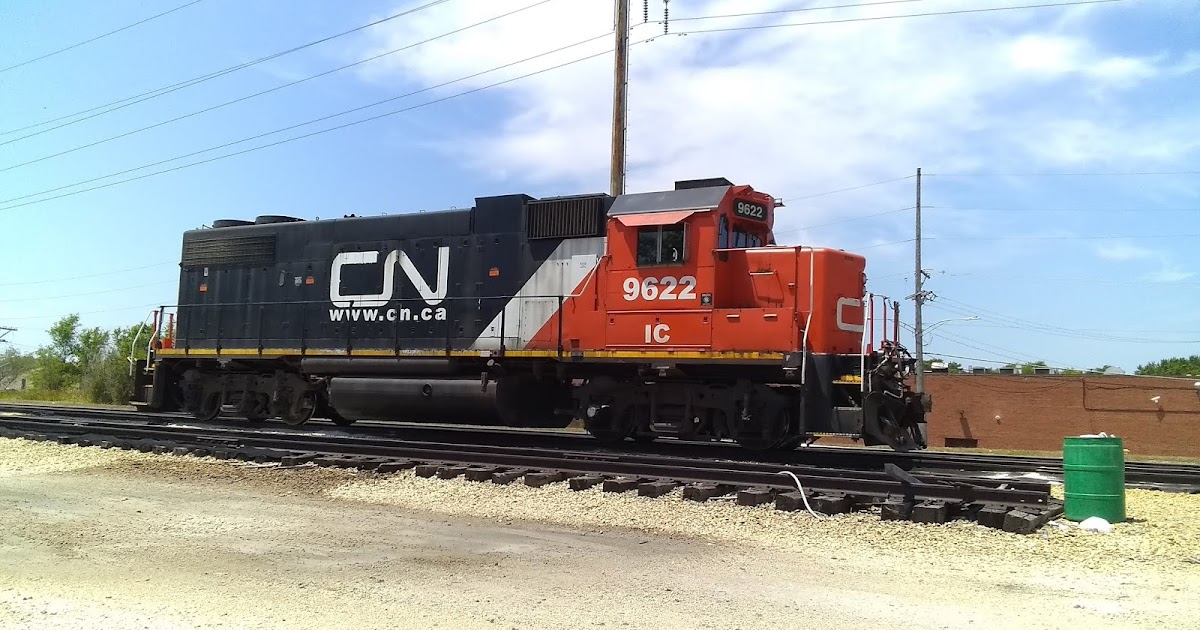 IC in Kankakee. GP38-2 9622
