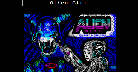 Planeta Sinclair: Jogo do Mês: Alien Girl