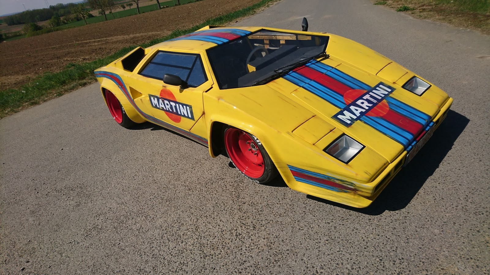 G-Siders oldschool-newschool Blog: Lamborghini Countach Martini Racing