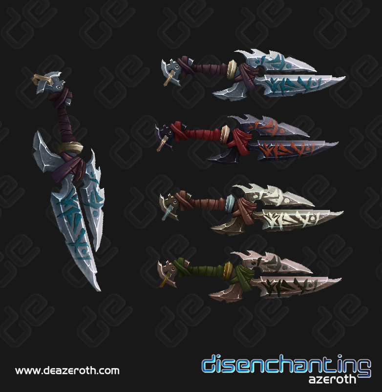 Disenchanting Azeroth: Mists of Pandaria Beta : New Weapon & Shield Models