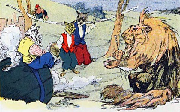 Mythology and Folklore UN-Textbook: More Brer Rabbit: How Mr. Lion Lost ...