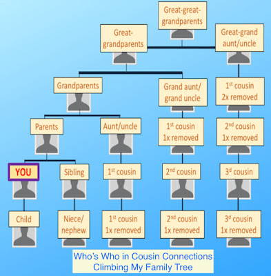 Climbing My Family Tree: Siblings and In-Laws Are Great Cousin Bait on ...