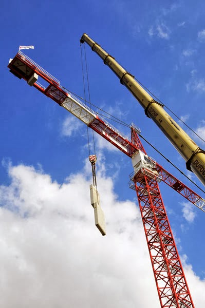 Canal Square: C'est l'histoire d'une grue