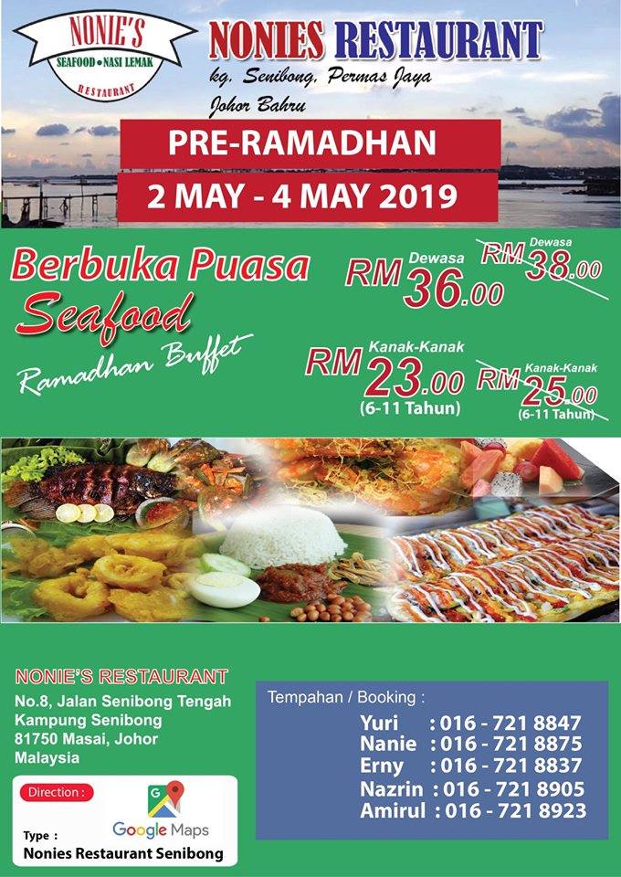 Rio Azzaro: Buffet/Menu Berbuka Puasa 2019 - Restoran Sekitar Johor