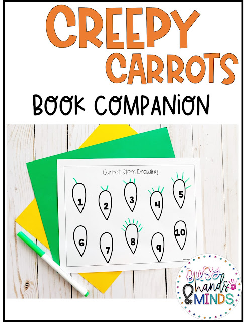 Creepy Carrots Book Companion | Busy Hands and Minds