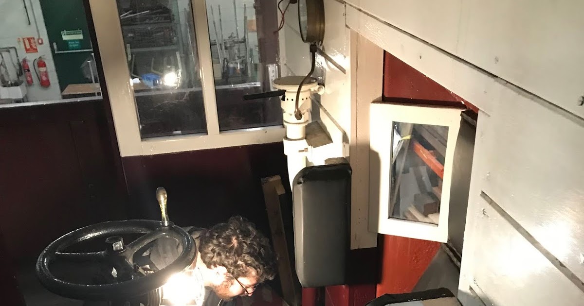 North Tyneside Steam Railway: Brake Van interior work