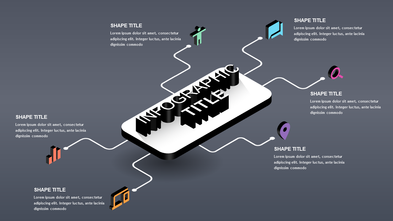 Isometric Main Concept PowerPoint Templates - PowerPoint Free