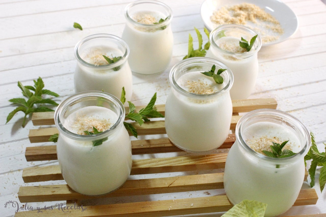 JULIA Y SUS RECETAS: Mousse de coco