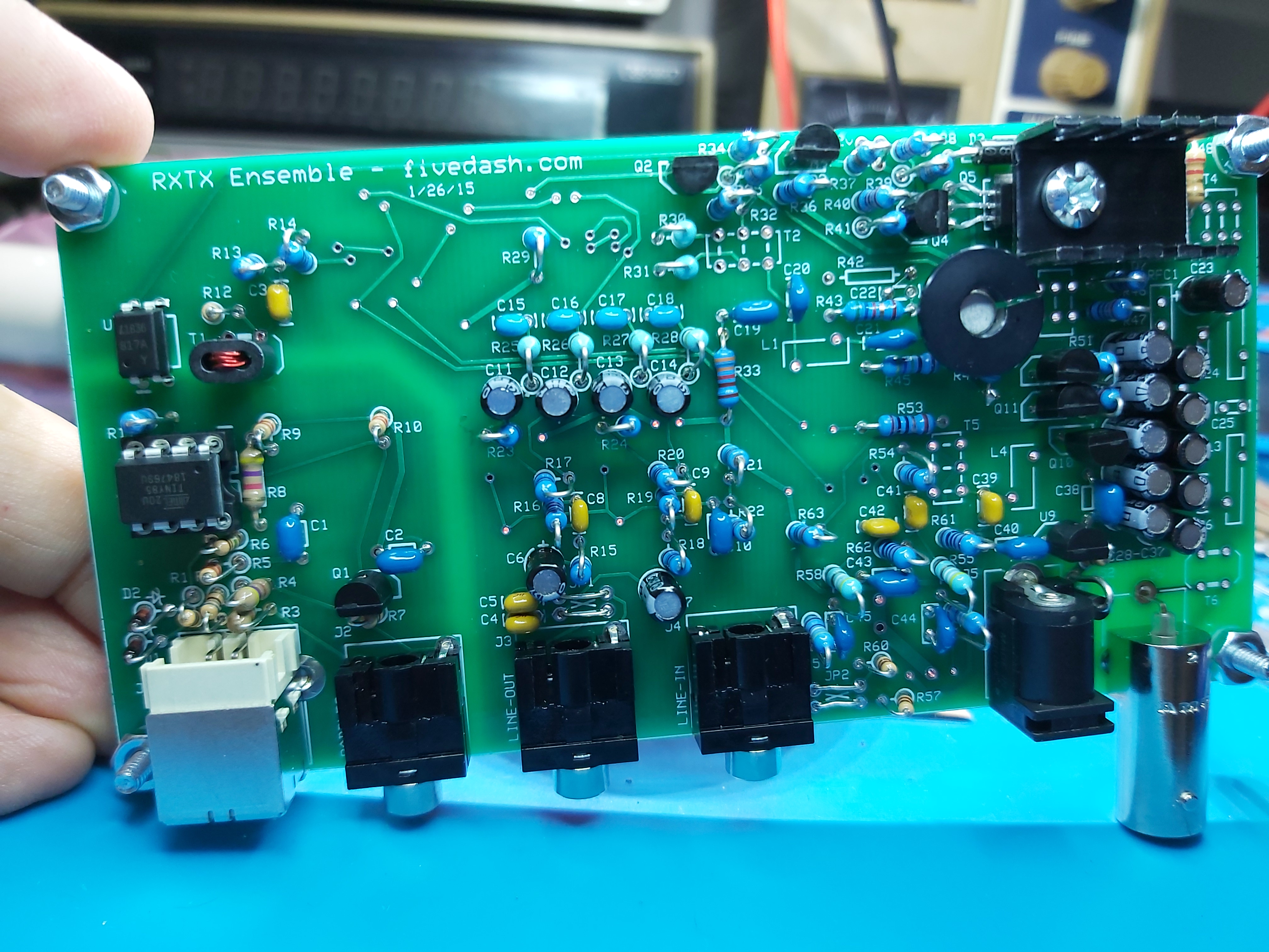Redy Wibisono - YD3RDW: Assembly SDR Transceiver - SoftRock RXTX ...
