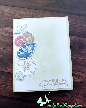 Windy's Wonderful Creations: PP522 Happy Birthday With Shells