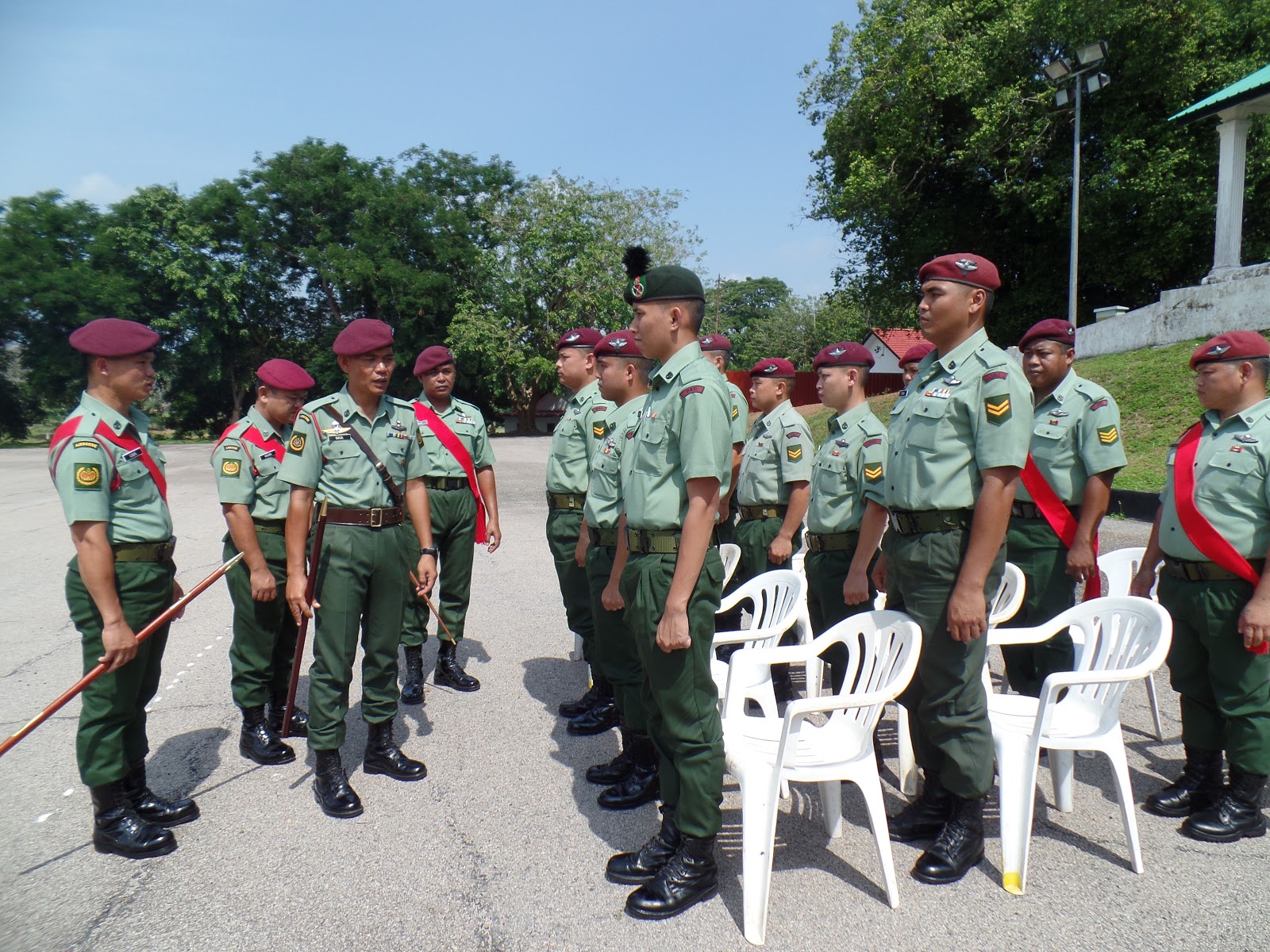 BATALION KE-8 REJIMEN RENJER DIRAJA (PARA): GALERI PASUKAN