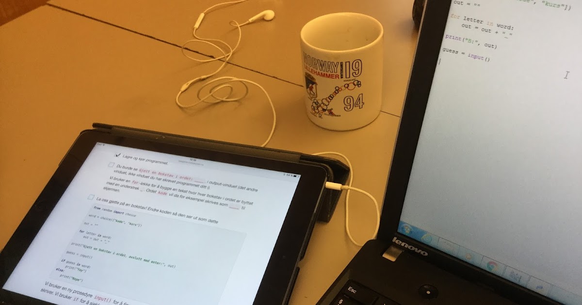 Ole om skole: Programmering med Python