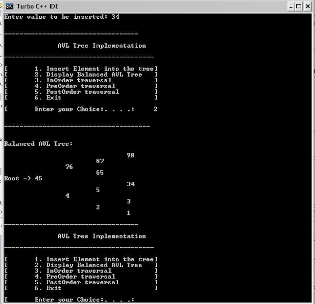 AVL Balance Tree in C++ | Go and Explore