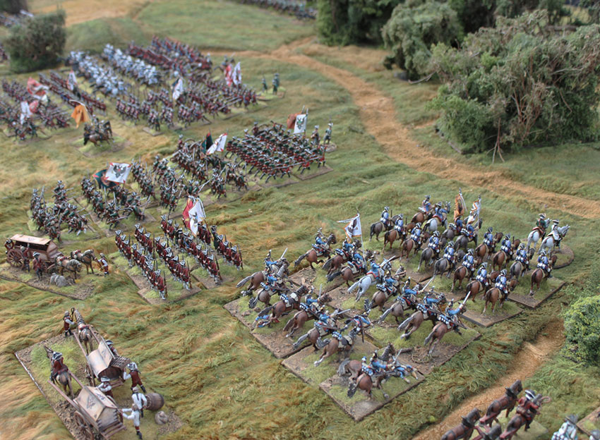 Scheck´s Zinnsoldatenkriege: Winter battle as a test game