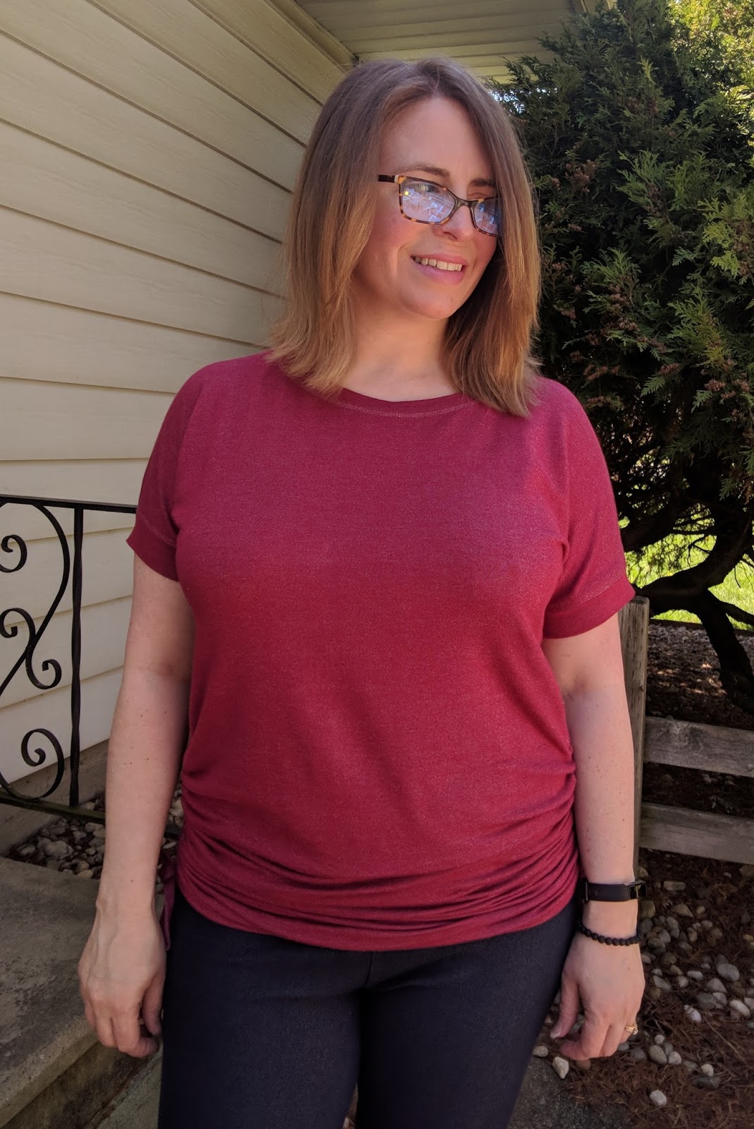 Simply Sienna Top: Sinclair Patterns Sewn With Simply By Ti Fabric