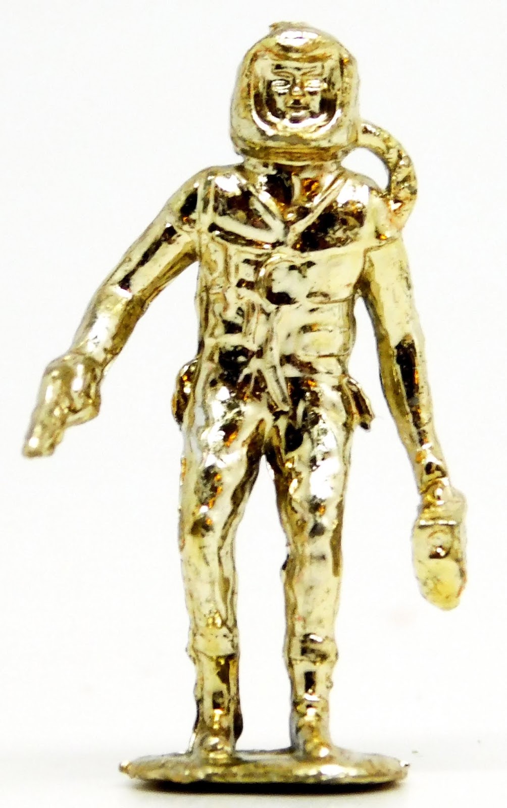 Toys and Stuff: Multiple Toymmakers Golden Astronaut Figures
