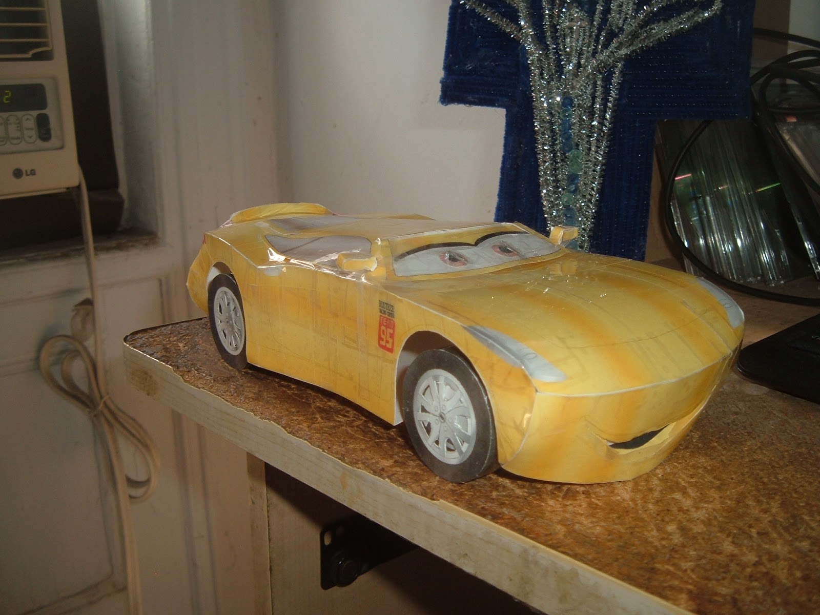 papermodelmatersexclusive's: the all new cars 3 CRUZ RAMIREZ PAPERCRAFT ...