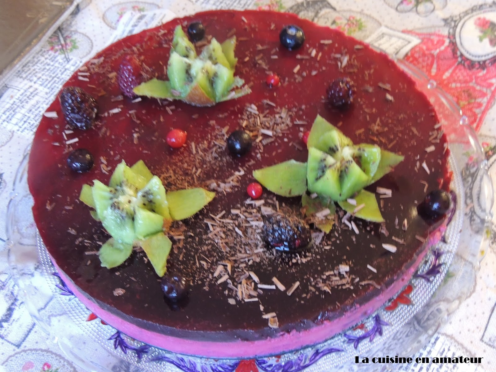 La cuisine en amateur de Maryline: Bavarois aux fruits rouges