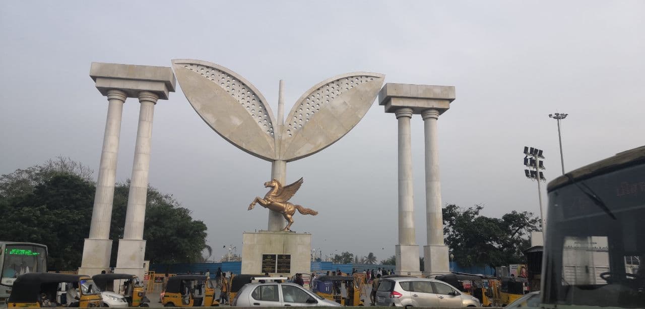 The Gateway of South-India- Chennai.