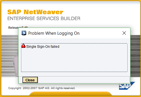 Single Sign-On Failed in SAP Integration Builder