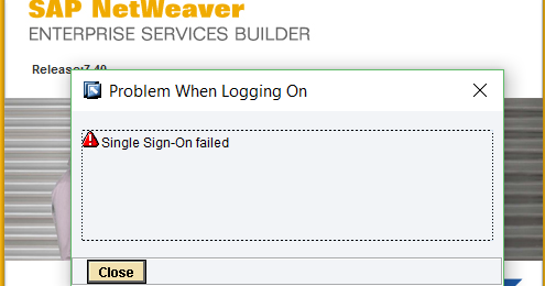 Single Sign-On Failed in SAP Integration Builder