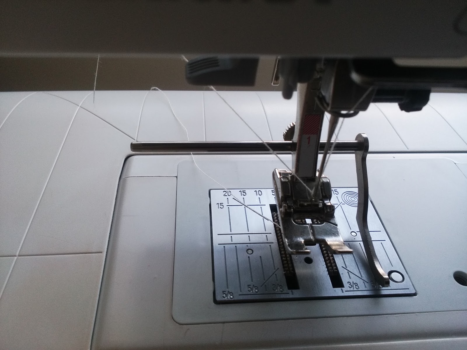 #SewAngelicThreads: Sewing Seams and Sewing in Straight lines