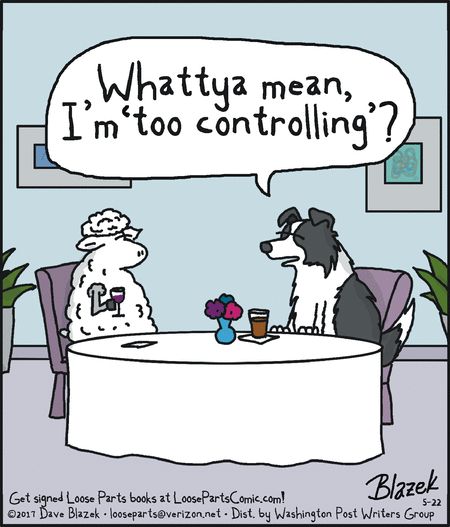 Mystery Fanfare: Cartoon of the Day: Controlling