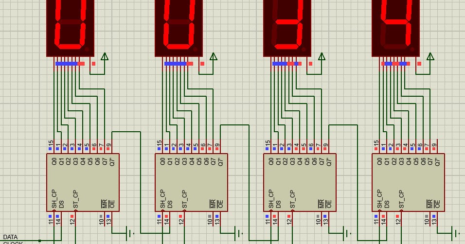 Seven Segment Driver Series With IC 74HC595 - Simple Electro Circuits