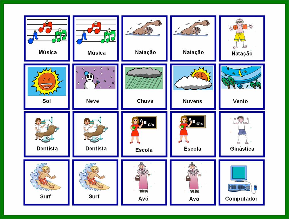 Movimento Escola Inclusiva: Sugestões de PECs para comunicação alternativa