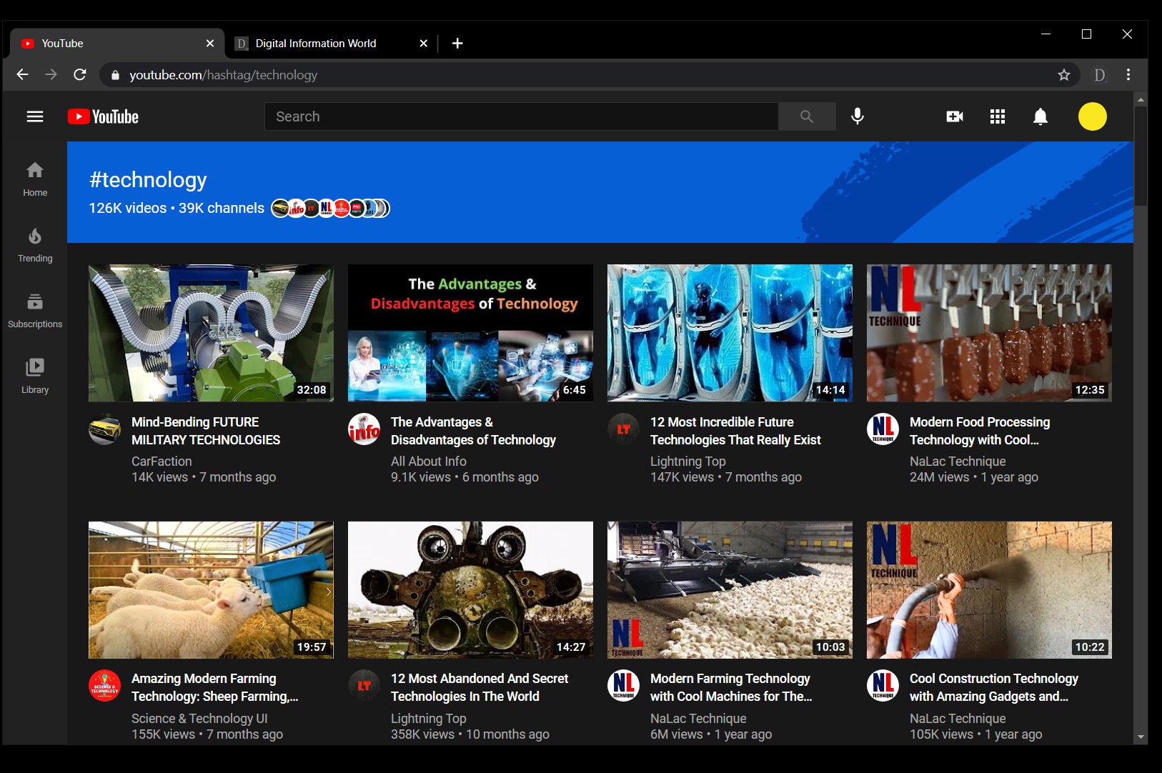 YouTube's Introducing Entire Webpages Dedicated To Hashtags / Digital ...