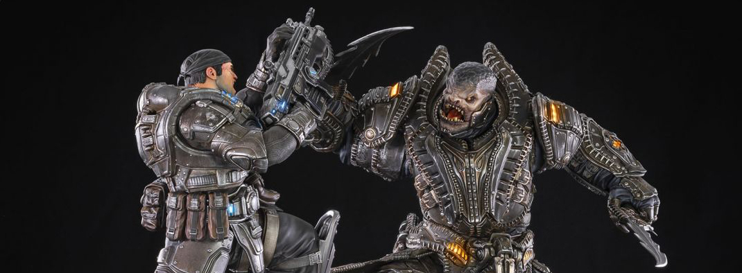 Gears of War - Marcus vs General RAAM HQS+ 1/5 (Tsume Art)