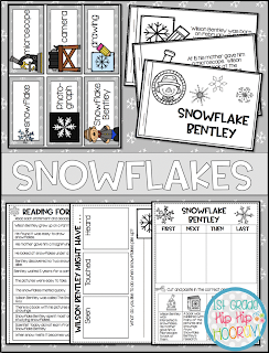 1st Grade Hip Hip Hooray!: Snowflakes...Informational Text ...Snowflake ...