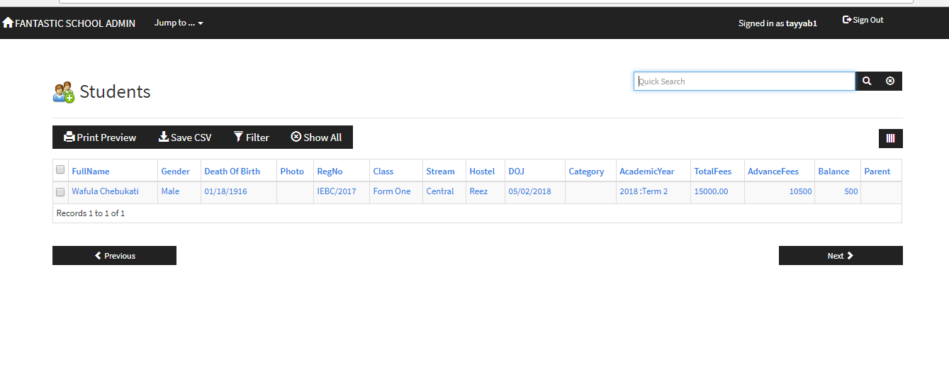 Advance School Management System With Source Code Using Php Mysql