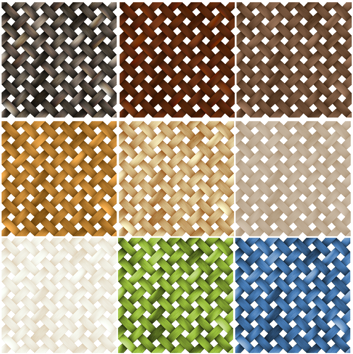 Seamless Wooden Lattice Texture - Great Architecture