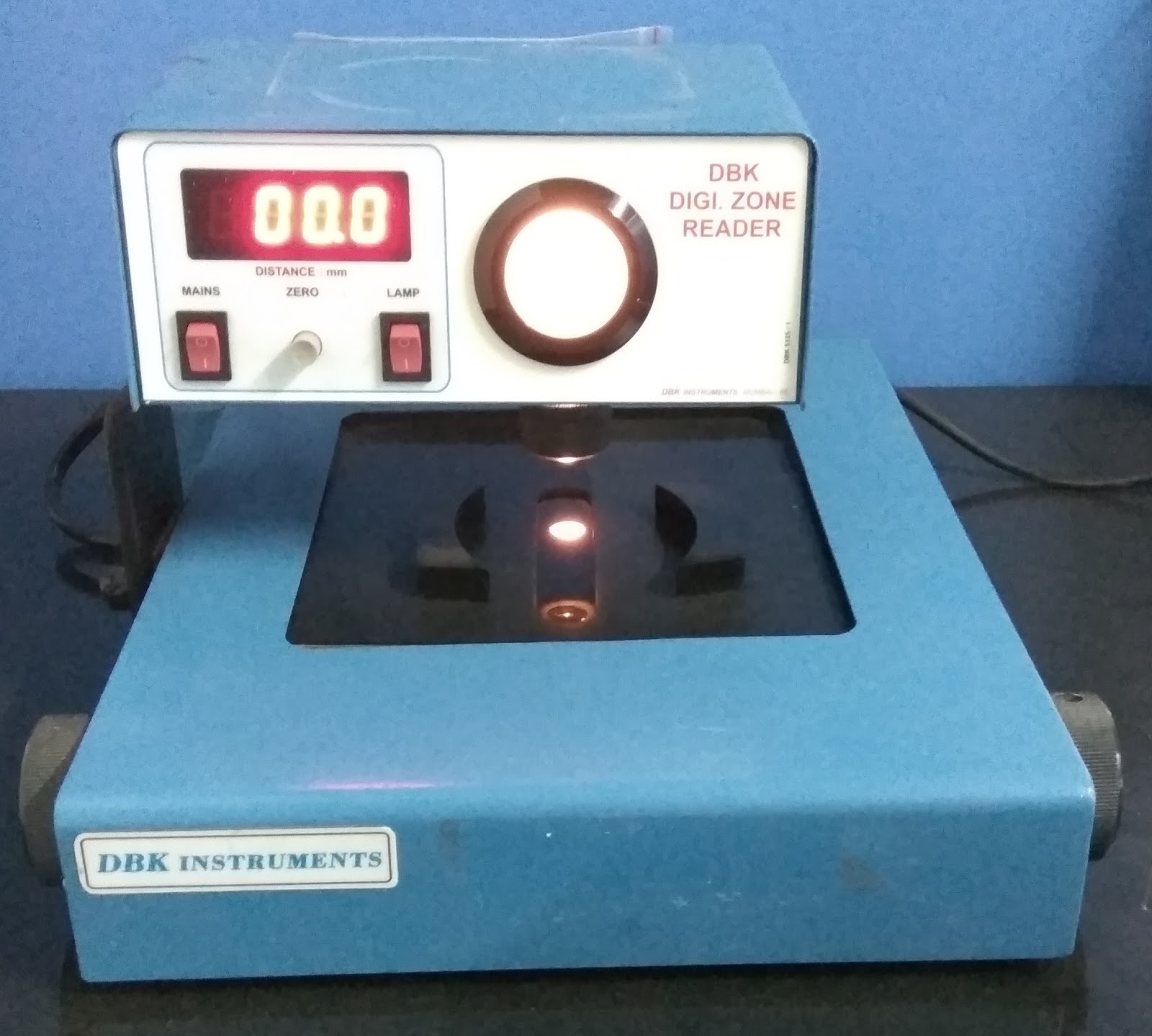 SOP for Operation and Calibration of Antibiotic Zone Reader ...