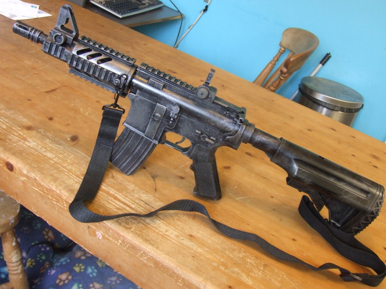 The Angry Angry Gun Company: BFPU and the Distressed look Airsoft DPMS ...