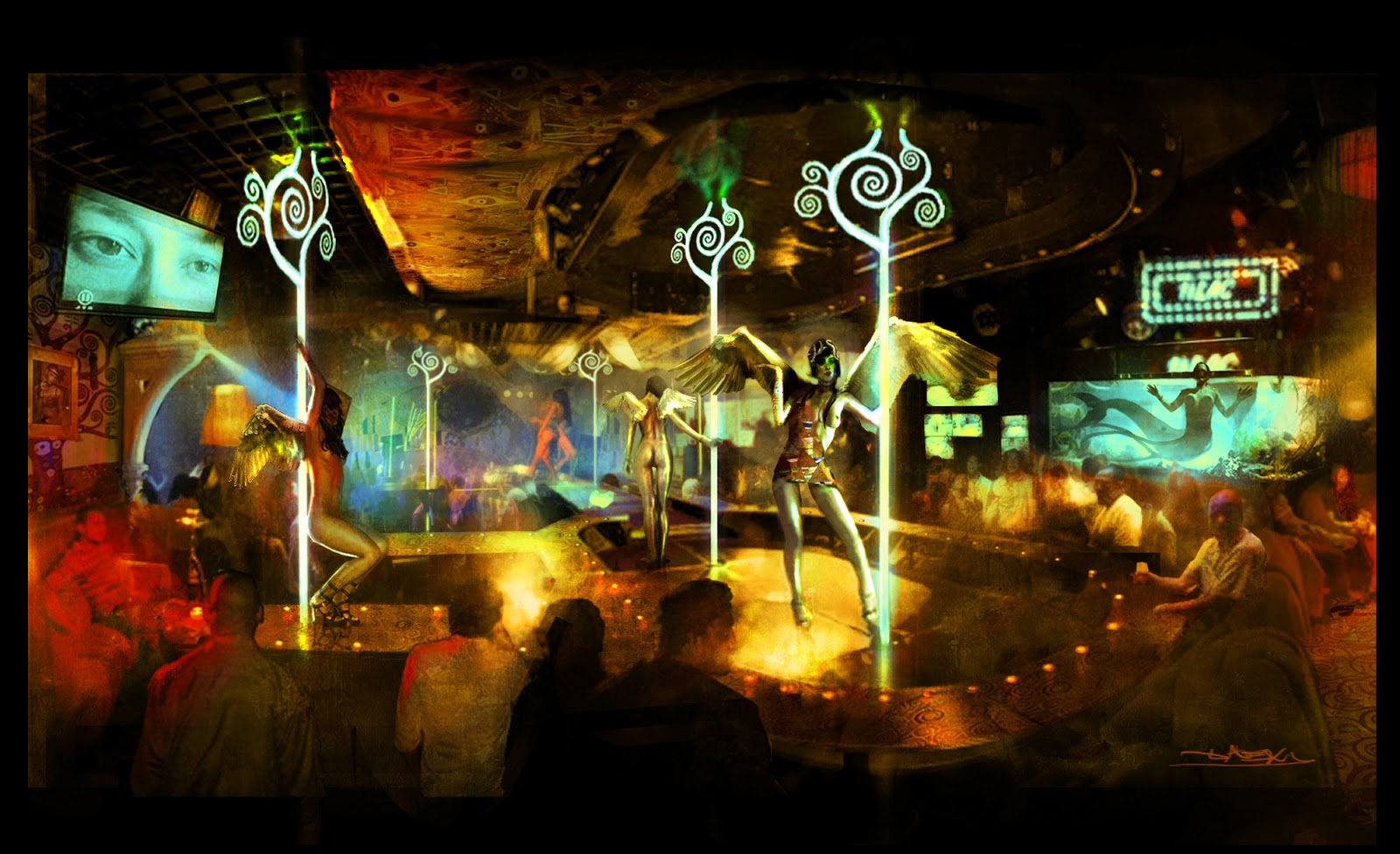 TALEXI'S WORLD: Some DmC Environment Concept Art