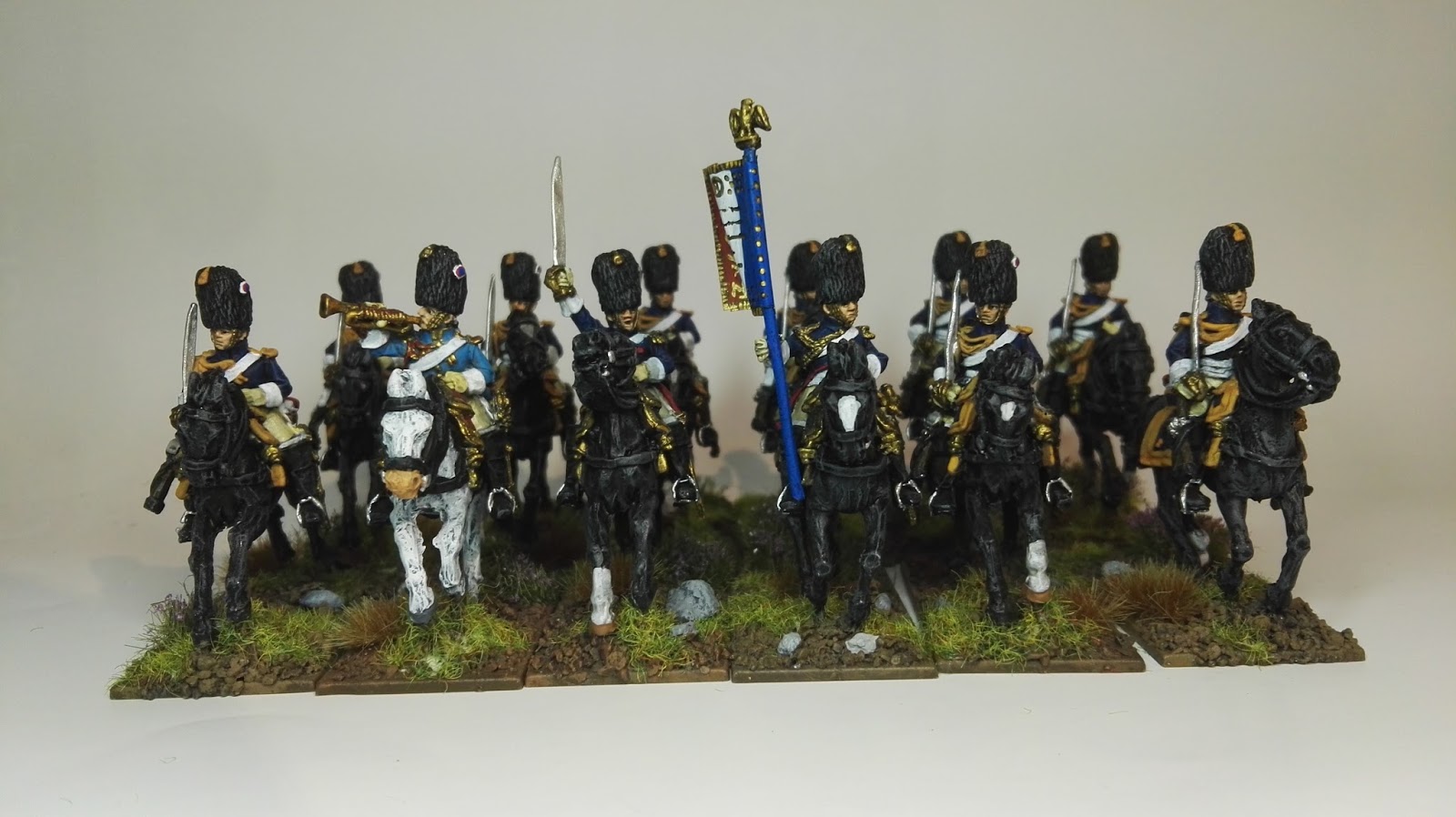 Blue Max Miniatures: Grenadiers à cheval