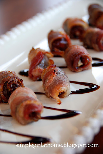 Bacon Wrapped Dates