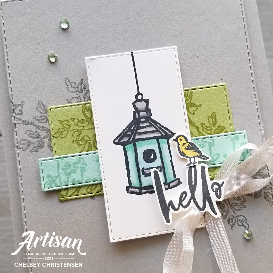 Creative Chelsey: Garden Birdhouses Stamp Simple Stamping & Easy Card ...