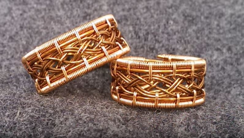 Gorgeous Unisex Wire Wrapped Knot Ring Tutorial / The Beading Gem