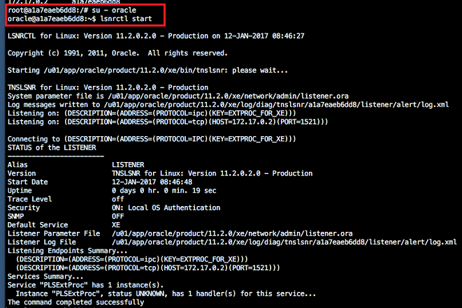 Yet Another Oracle DBA Blog: Running Oracle in a Docker Container - Part 3 Yet Another Oracle DBA Blog: Running Oracle in a Docker Container - Part 3