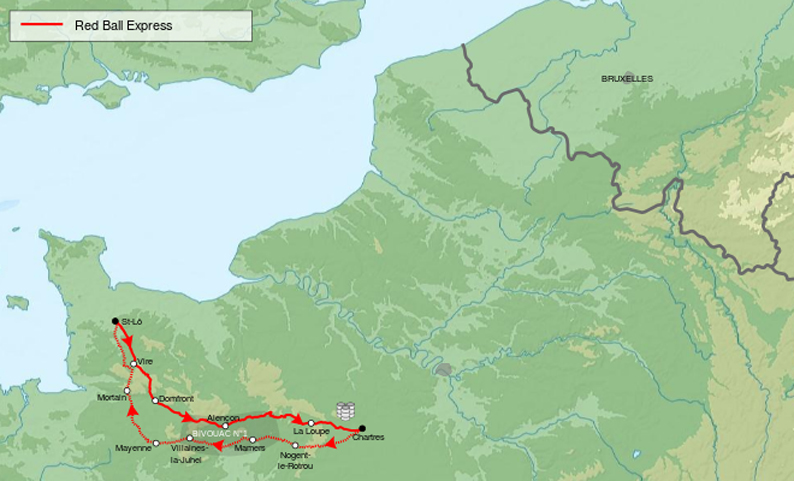 CAMIONES EN LA "RED BALL EXPRESS", NORMANDÍA '44 - WW2 en Imágenes ...