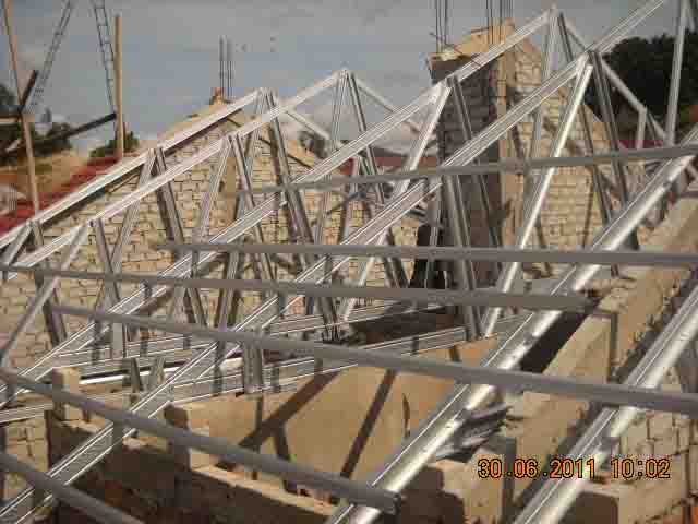 Peletakan Kuda-kuda Baja Ringan di atas ring Balk - Galvalum Kencana ...