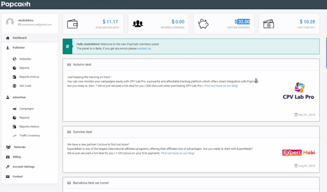 PopCash | Como Monetizar Mi Blog sin Google Adsence de Manera Fácil y ...