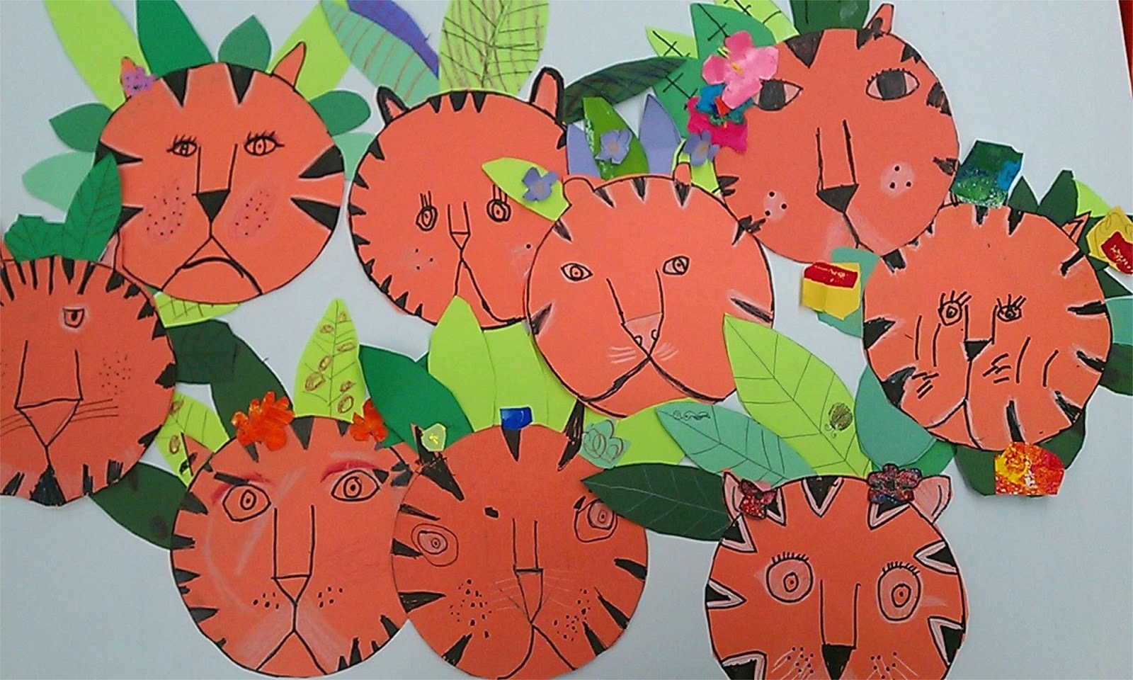 The David Lubin Art Studio: Tiger, Tyger burning bright!