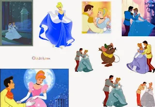 Cinderella and the Prince: Free Printable Invitations, Backgrounds or ...