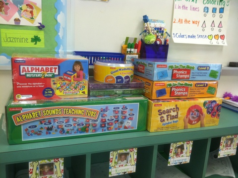 Sweet Kindergarten: LakeShore Alphabet Freebies